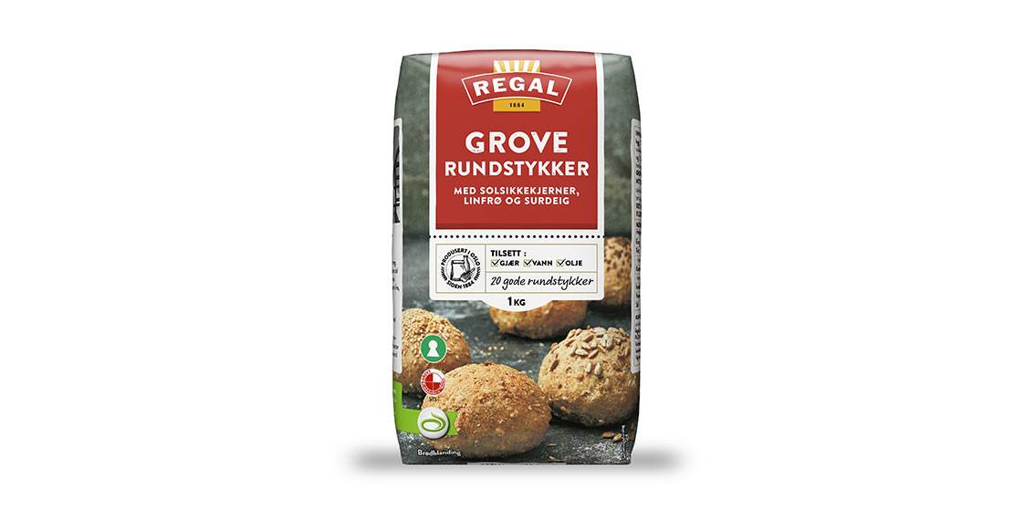 Grove rundstykker | Regal.no